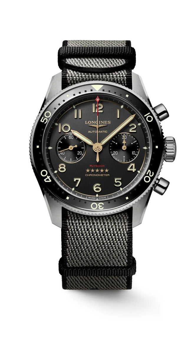 LONGINES SPIRIT FLYBACK TITANIUM 42MM – Bijouterie Dominic